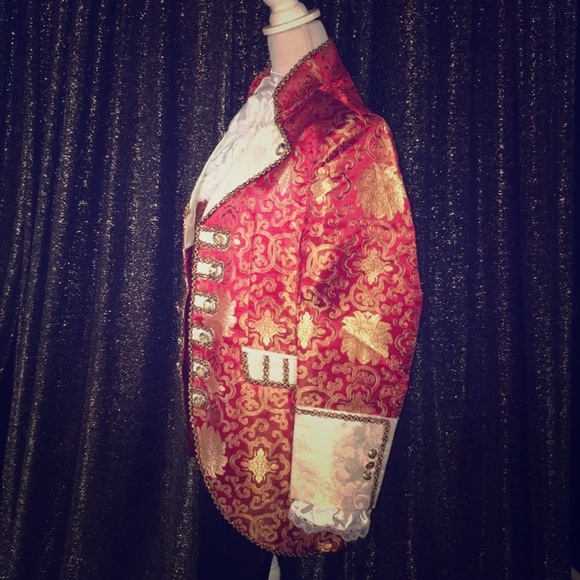 Punk Trash Royalty | Suits & Blazers | 6 Piece Red Gold Edwardian Band ...